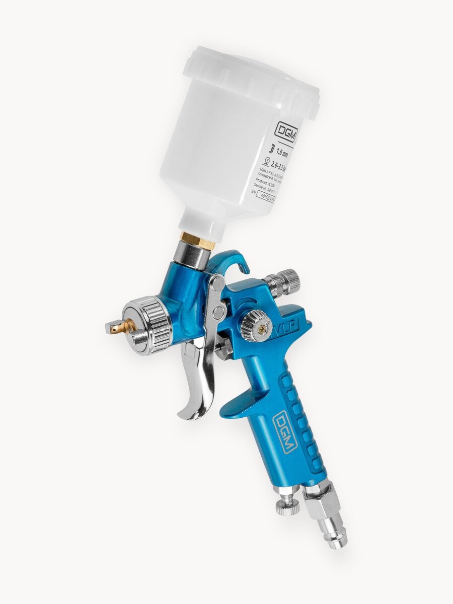 Краскопульт пневматический DGM Air Gun 210 HVLP 150 мл (DG4016-2)