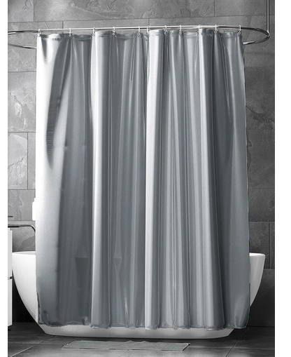 Штора для ванной 280x200 см, графит Bath Plus SUPER BIG ST-009