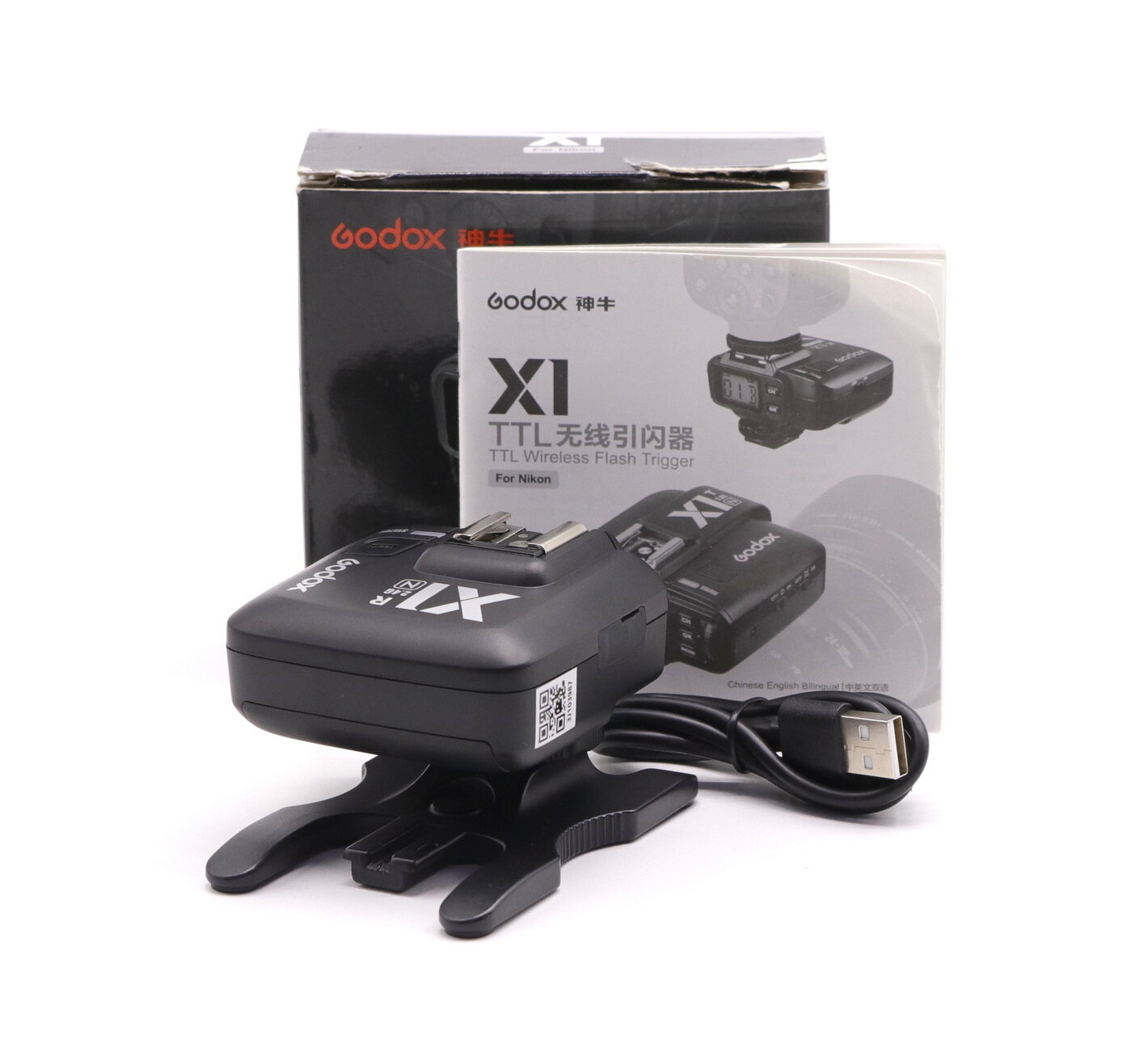 Радиосинхронизатор Godox X1R-N для Nikon в упаковке