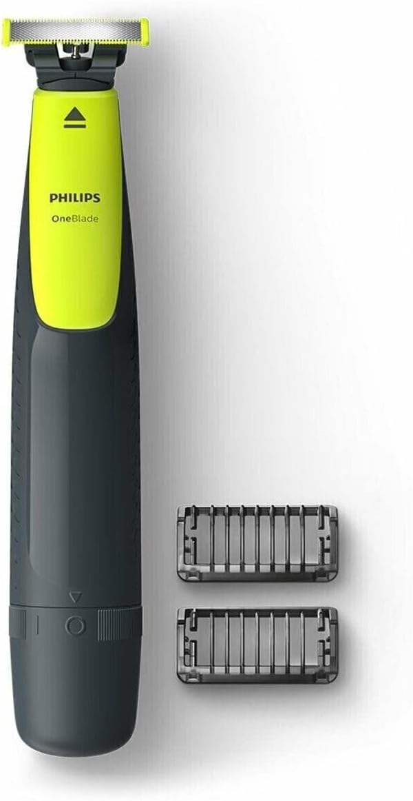 Триммер Philips Qp2510/11 для бороды и тела с одним лезвием, светло-зеленый с черным матовым корпусом