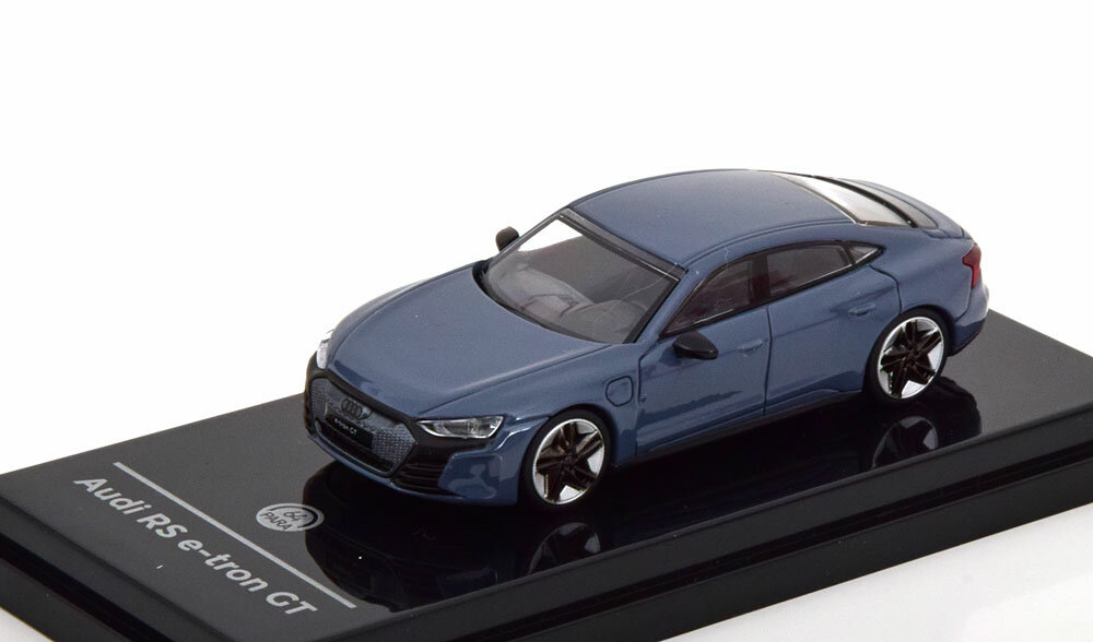 Модель коллекционная PARA64 Audi rs e-tron gt 2021 grey-blue (длина модели 6-10 см)