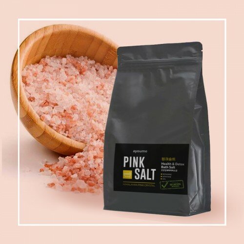 Гималайская соль для ванны розовая Ayoume Pink Salt (800 гр)