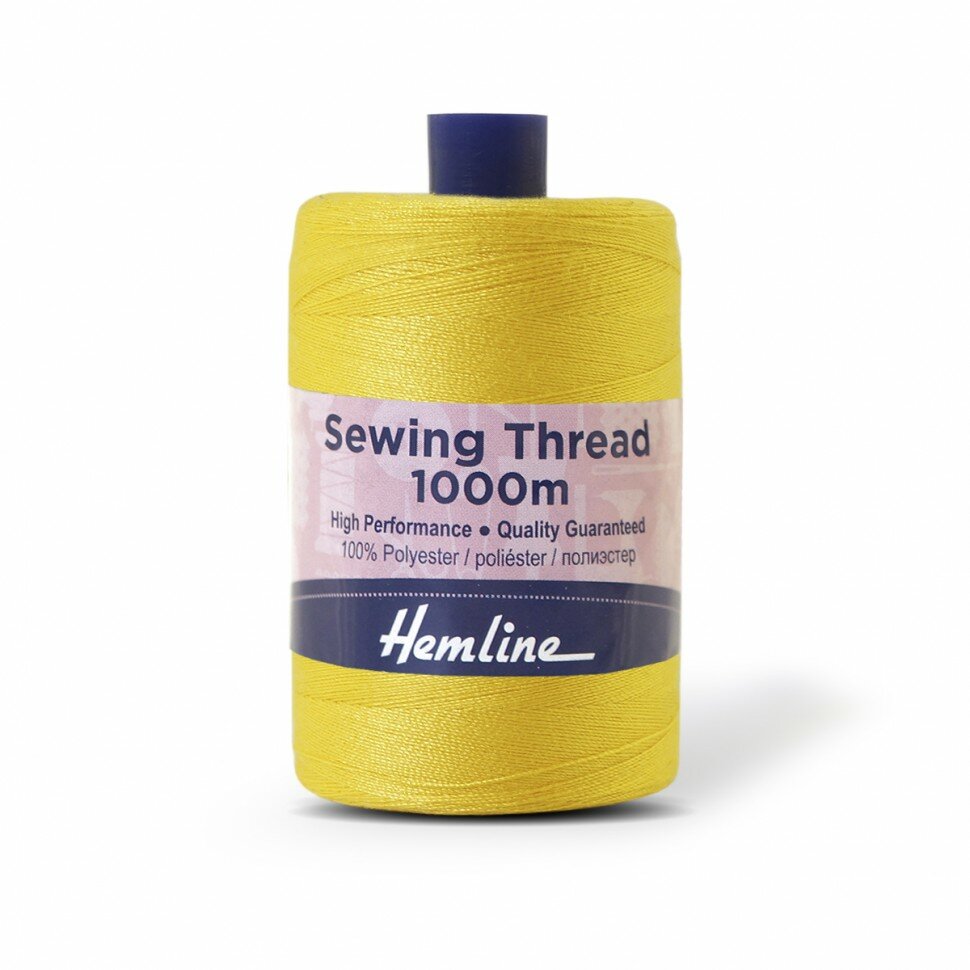 Hemline Нить универсальная для шитья #N4124.150 Золотой, 1000м, 40/2