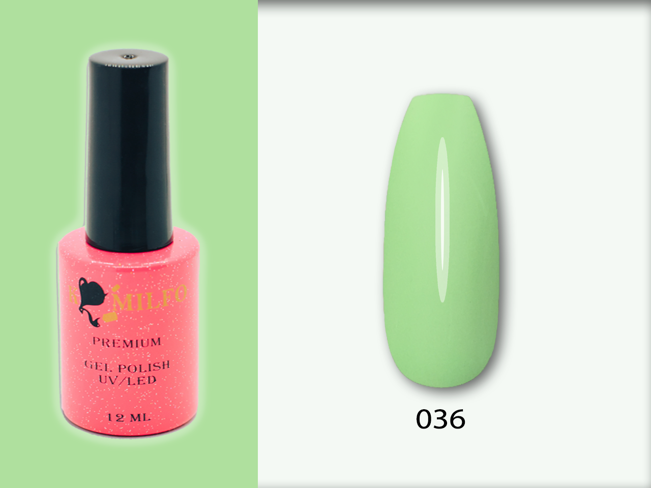 036 KOMILFO гель лак 12 мл.