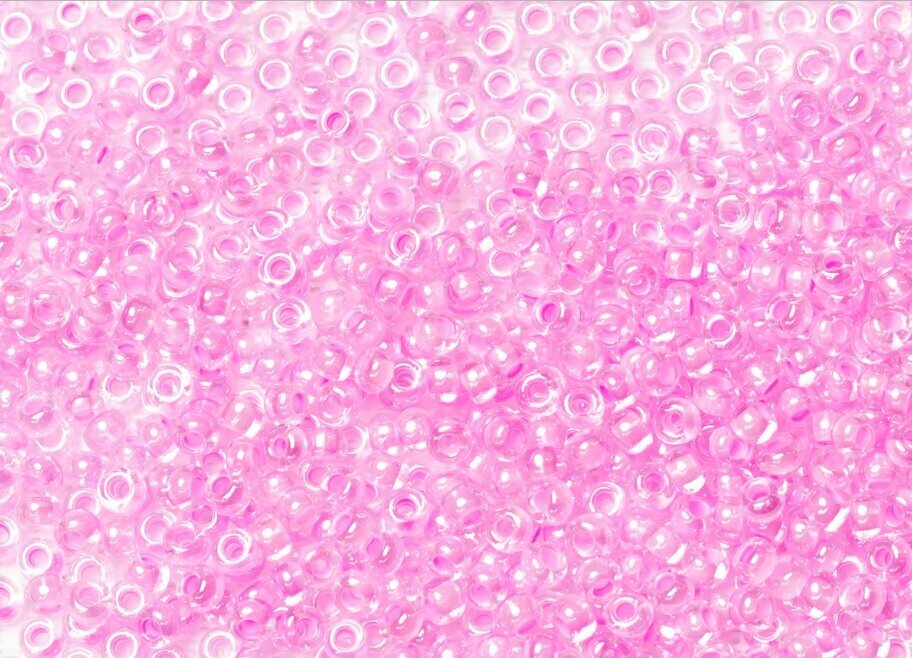 Бисер Gamma 1, Чехия 10/0, ( 38123) розовый ,5гр.1шт.