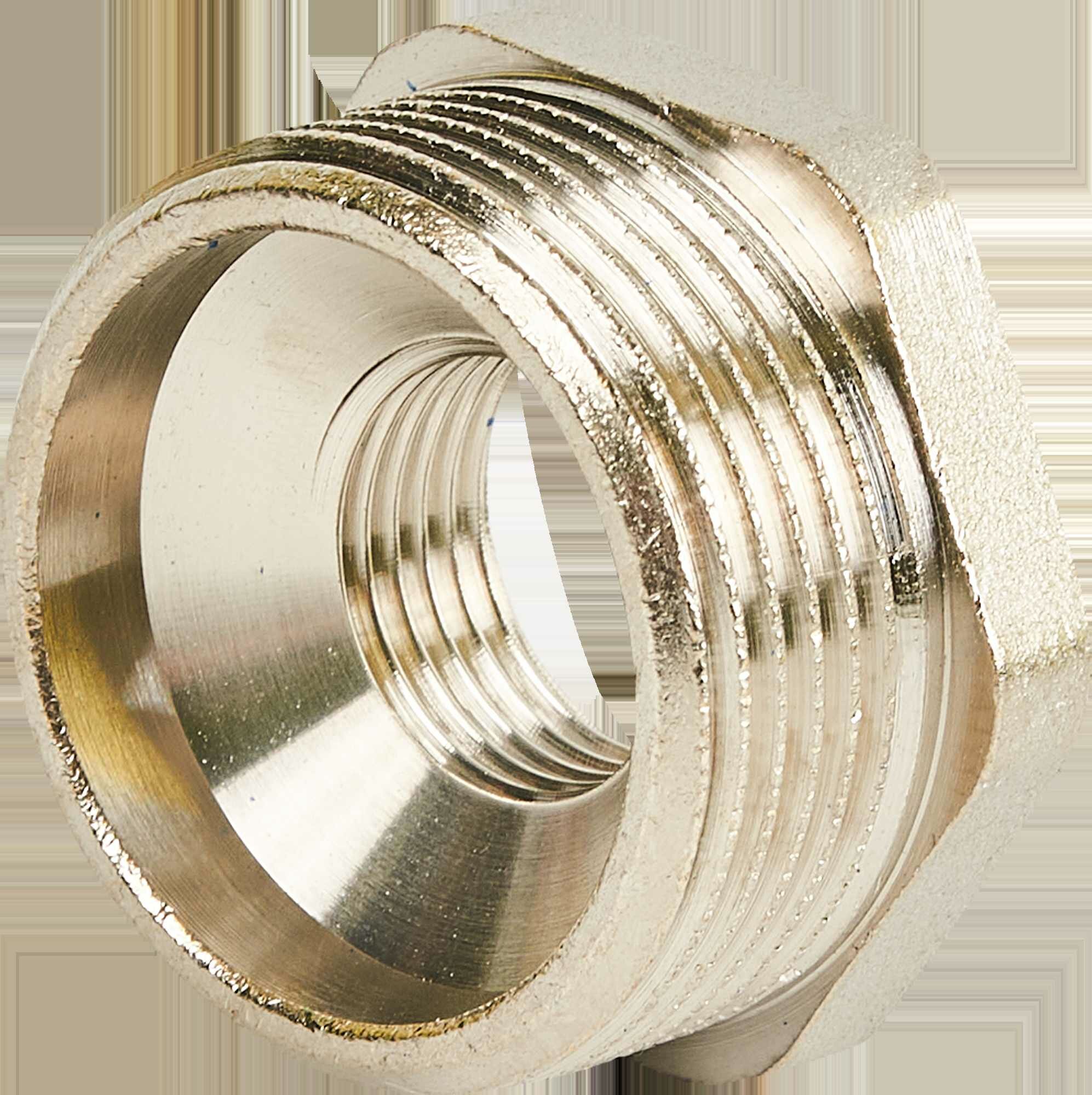 Футорка Stout 1 1/4"x1/2" никелированная латунь
