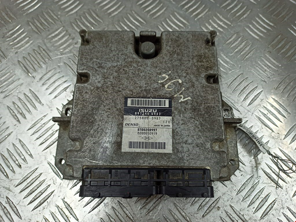 Блок управления двигателем Renault Vel_Satis 8200208997 арт. 507877