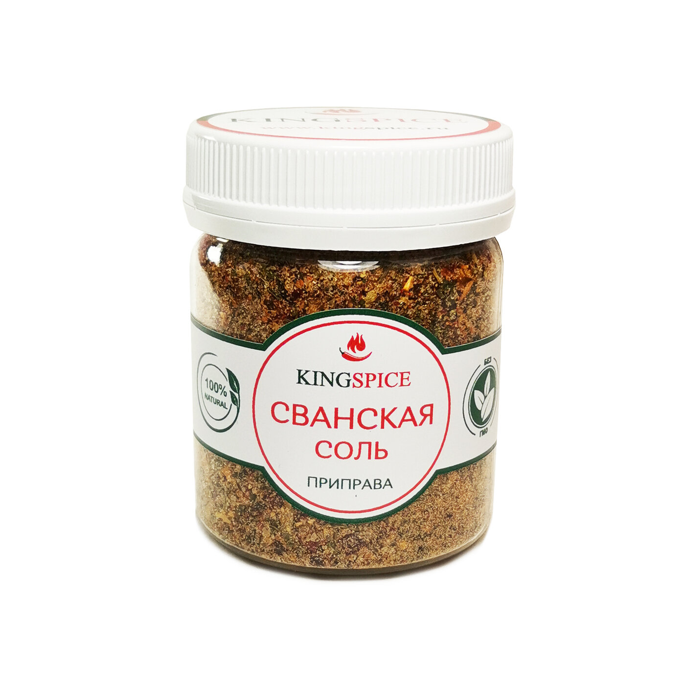 Сванская Соль KINGSPICE, молотая, универсальная приправа, 170 гр