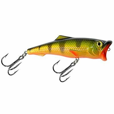 Поппер AQUA 45mm, цвет 048 (окунь), 1 штука в комплекте