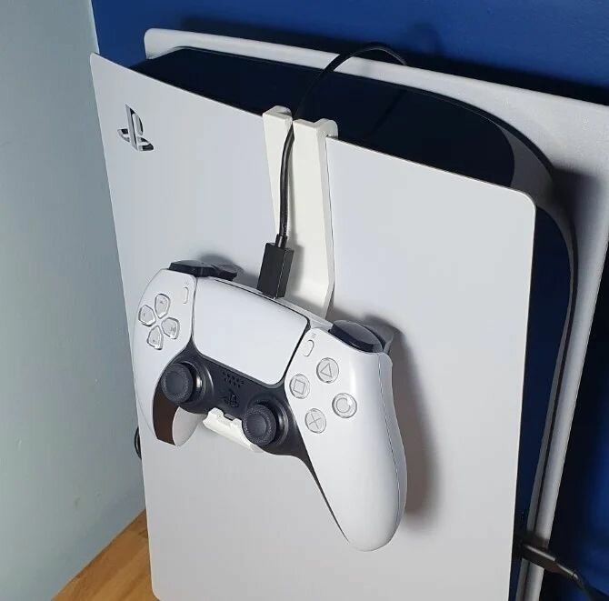 2шт. Вешалка для геймпада PS5 / белый