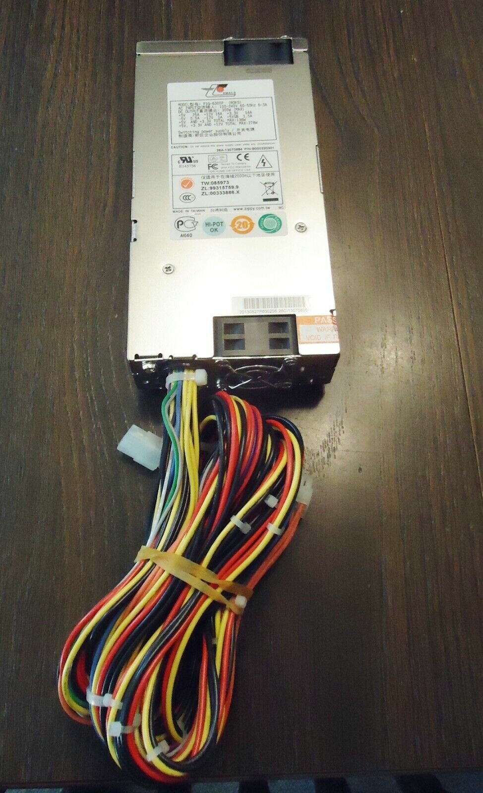 Блок питания EMACS Zippy HP2-6500P, ATX, 500 Вт, активный PFC