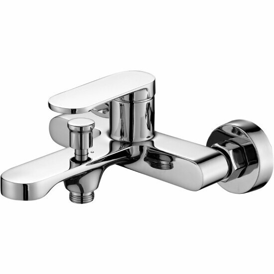 Смеситель для ванны и душа Orange VESPER M10-100cr без аксессуаров, хром