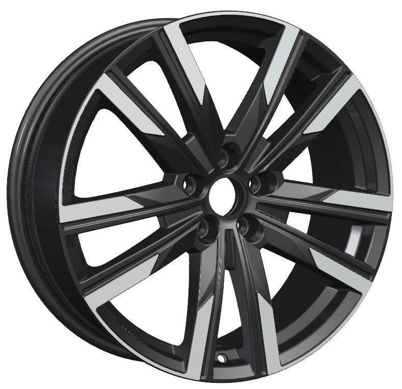 Диски легковые литые 7.5*19 5*100 et28 h57.1 Khomen Wheels 1905 (FAW) BLF(цвет)