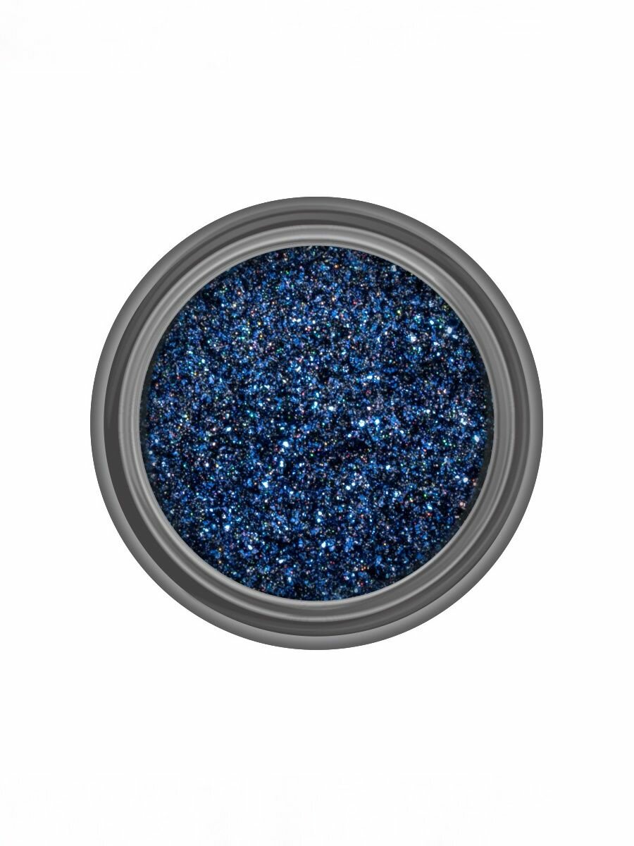 Пигмент для ногтей эффект голограммы ZET-33 Синий Лазер