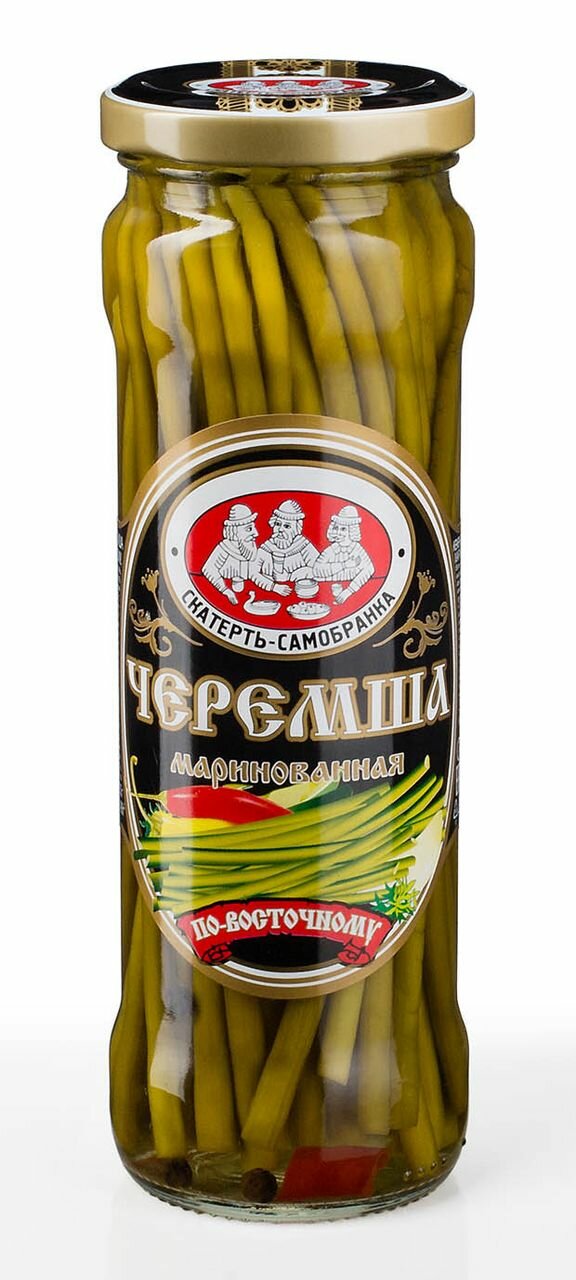 Черемша маринованная скатерть-самобранка По-восточному, 370мл x 5 упаковок