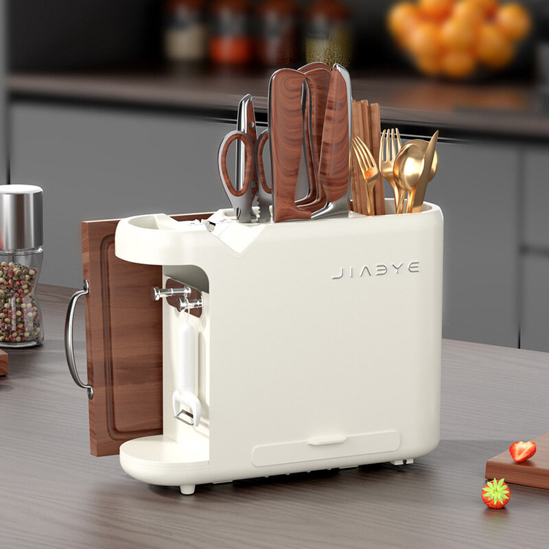 Стойка для хранения кухонных ножей, палочек для еды, разделочных досок, крышек кастрюль и многофункциональная стойка для хранения ножей