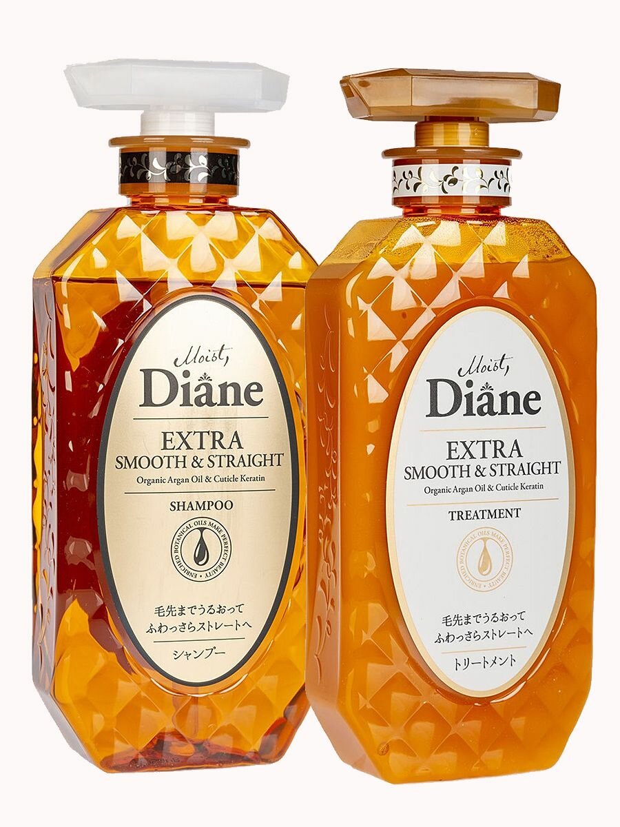 Набор средств по уходу за волосами Moist Diane Шампунь+Бальзам Гладкость 2*450 мл