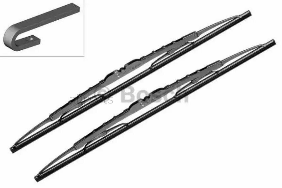 BOSCH 3 397 005 161 Щётки с/о 500/500мм ECO