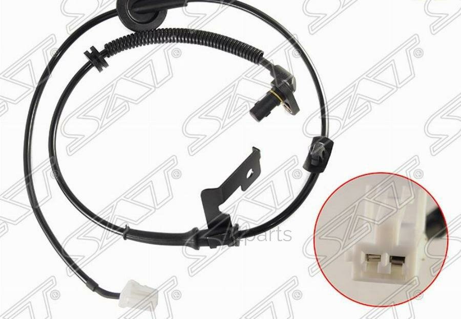 SAT ST-95680-1R100 Датчик ABS RR HYUNDAI SOLARIS 10-/KIA RIO 12-14 LH