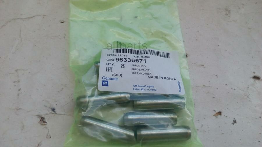 GENERAL MOTORS 96336671 Направляющая клапана daewoo nexia dohc std