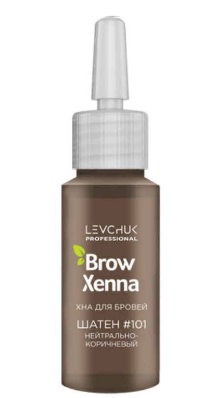 Хна для бровей BrowXenna шатен №101, 10 мл