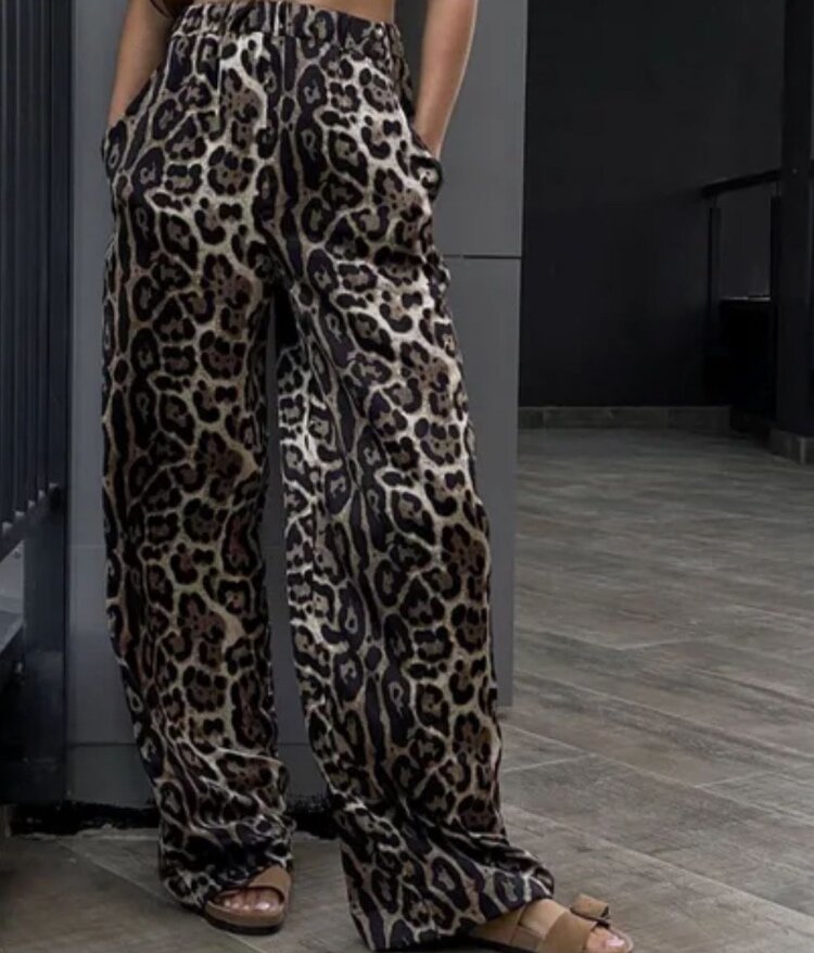 Брюки палаццо