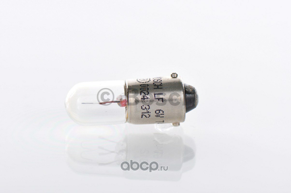 Лампа T4W 12V 4W BA9S Bosch 1 шт. в картонной упаковке 1 987 302 817