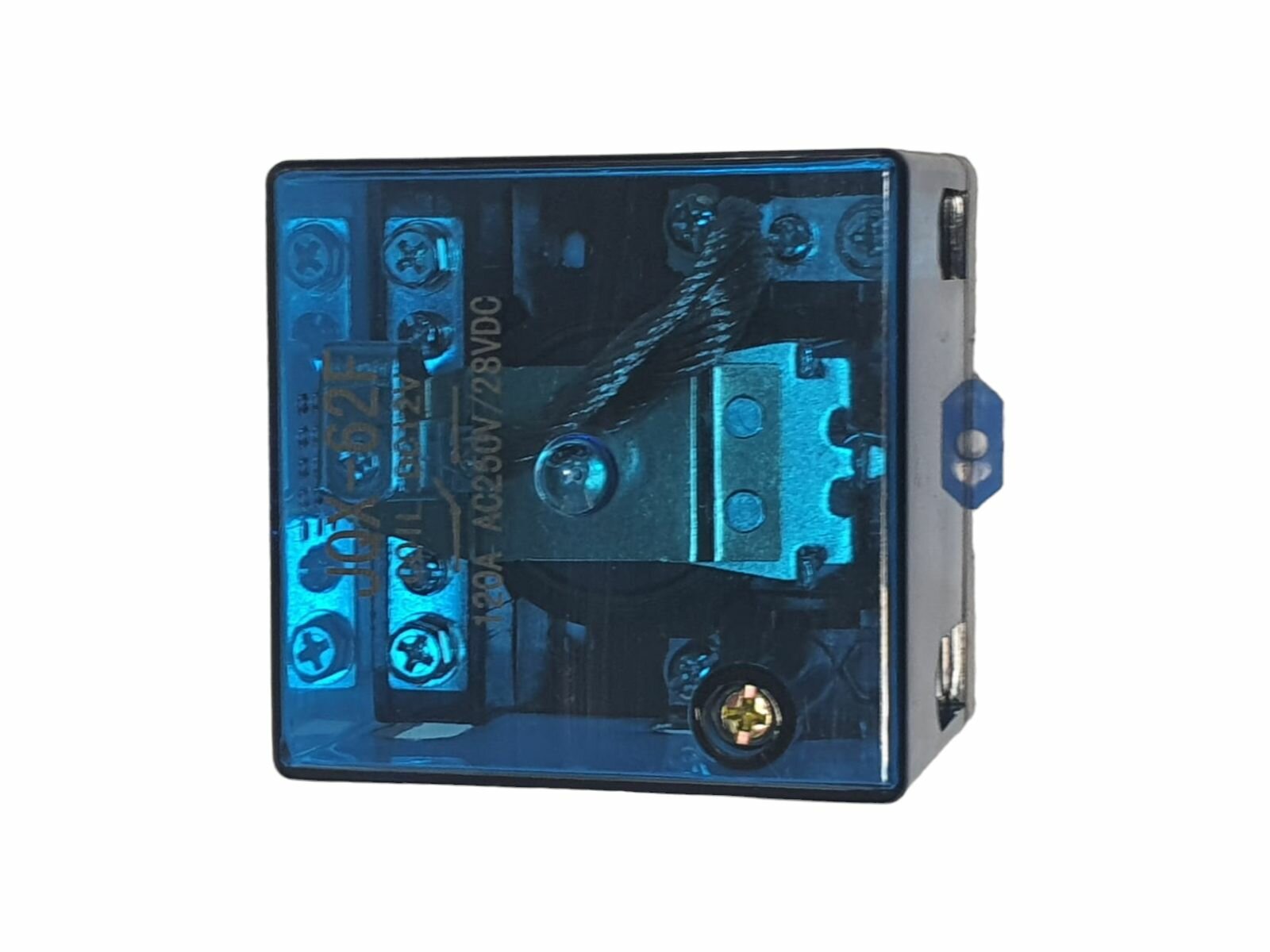 Силовое реле JQX-62F, DC 12В, выходное напряжение 220 В, номинальный ток 120 А