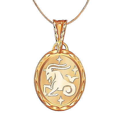 Подвеска, красное золото, 585 проба