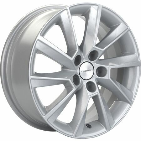 Колесный литой диск KHOMEN KHW1507 (15_Rapid/Fabia) R15x6 5x100 ET38 CB57.1 F_silver