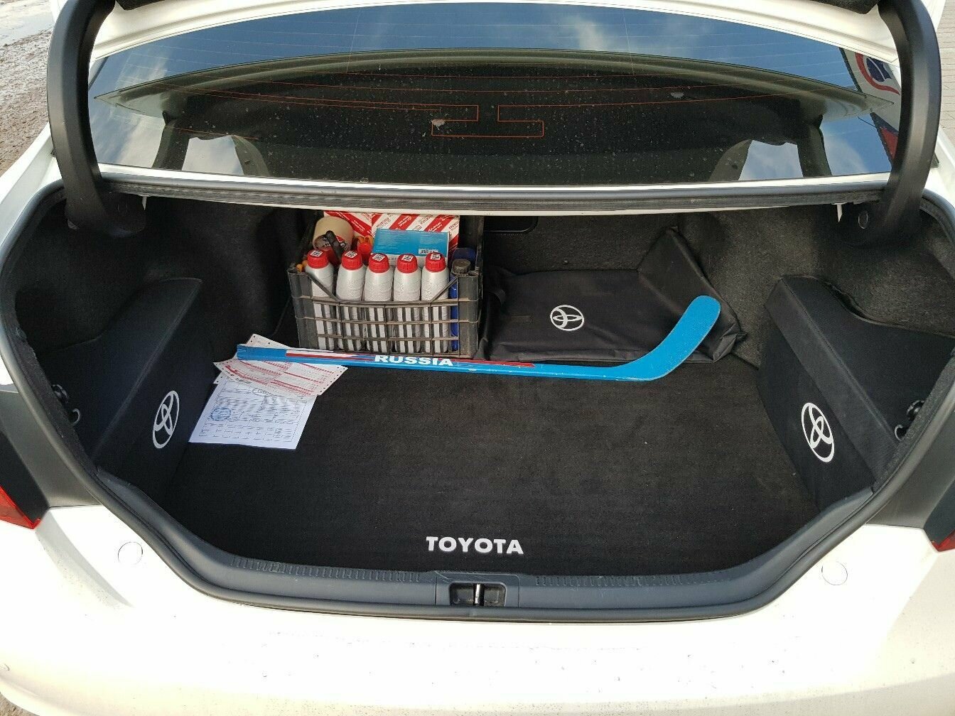 Органайзер для Toyota Camry XV50/55 (Тойота Камри) 2011-2018