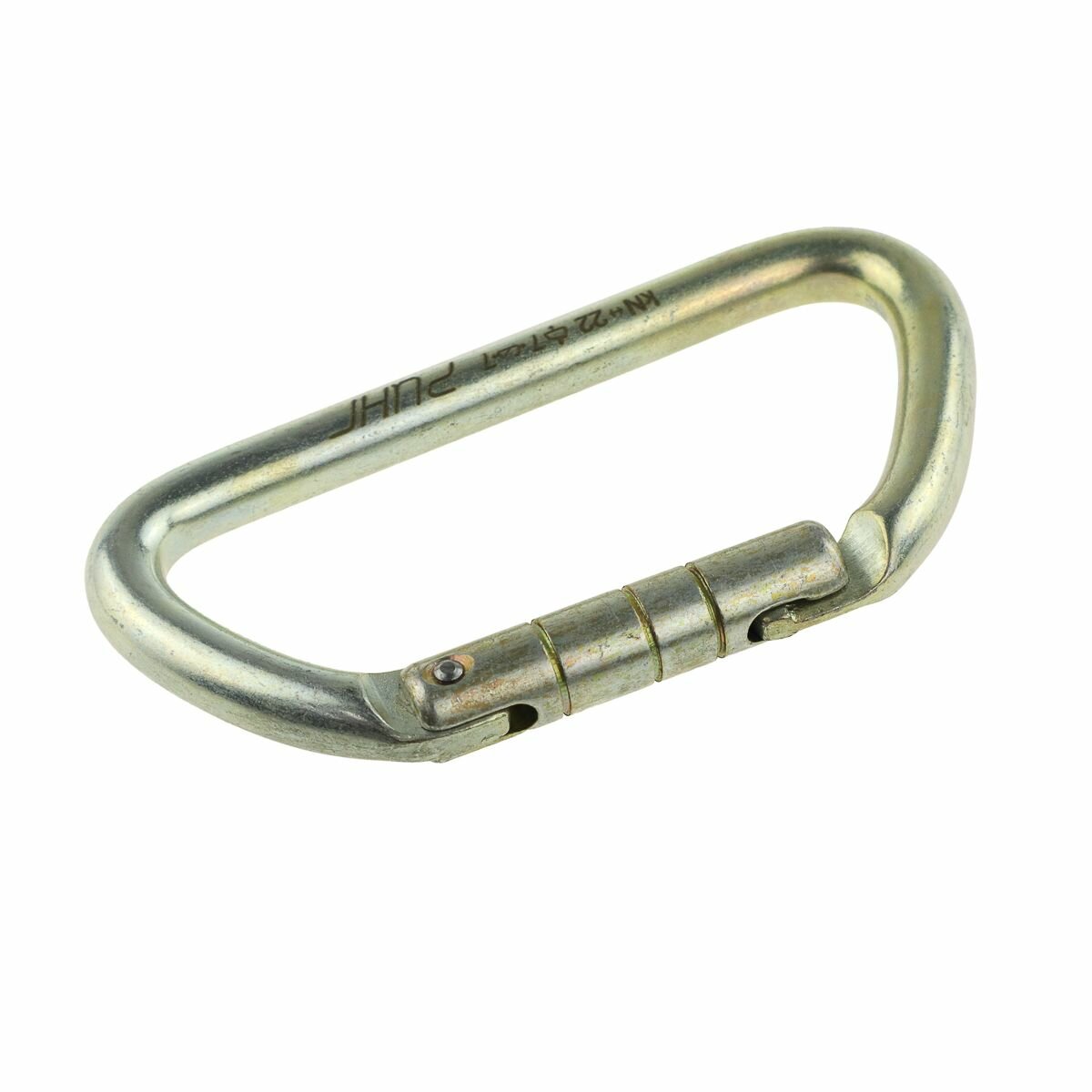 Карабин Ринг стальной трапеция кейлок с прямой защелкой 22 кН