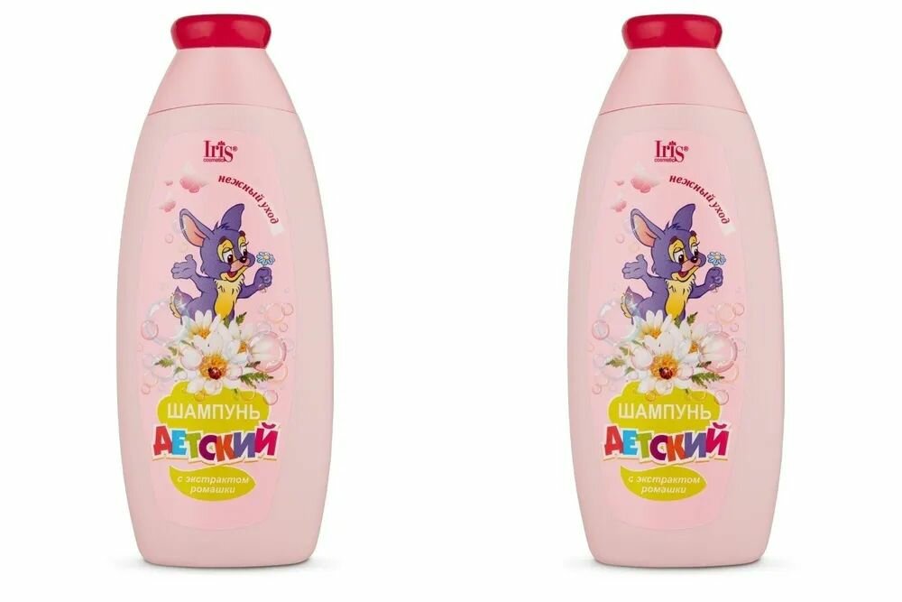 Iris cosmetic Шампунь детский, с экстрактом ромашки, 250 мл, 2 уп