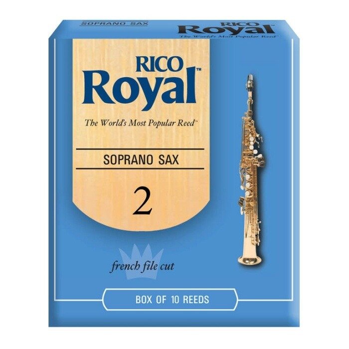 Трости для саксофона сопрано Rico RIB1020 Royal