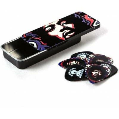 Набор медиаторов 6шт. Dunlop HENDRIX STAR HAZE PICK TIN