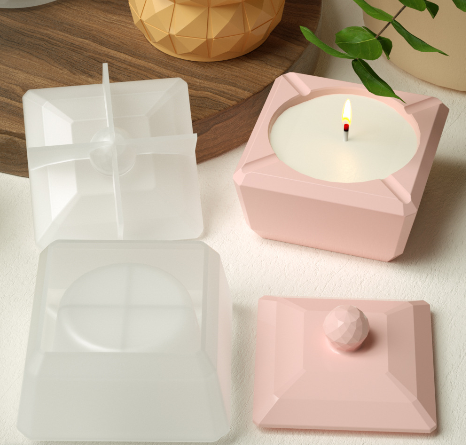 Силиконовая форма шкатулка квадратная