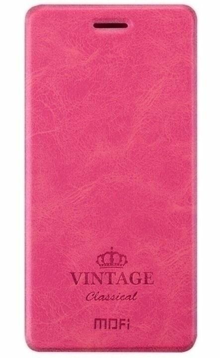 Чехол-книжка Mofi Vintage Classical для Xiaomi Redmi 6A розовый