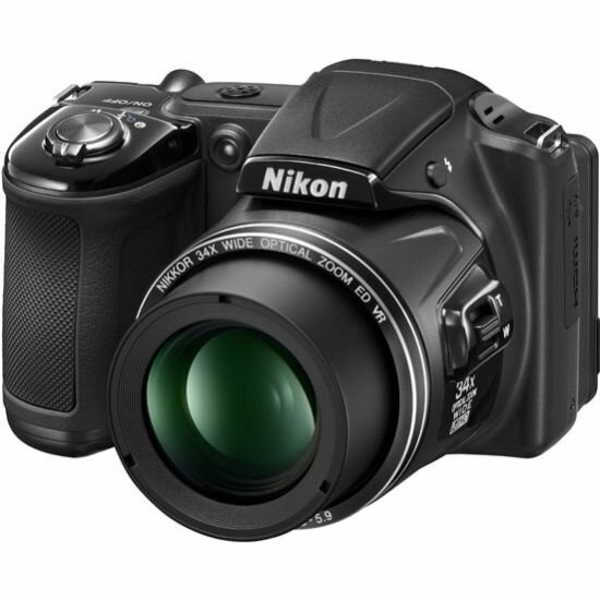 NIKON Фотоаппарат NIKON Coolpix L830 , черный