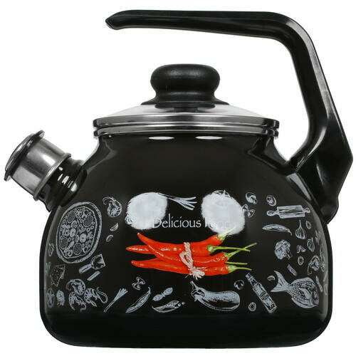 Чайник для плиты Appetite ChilliЧерный