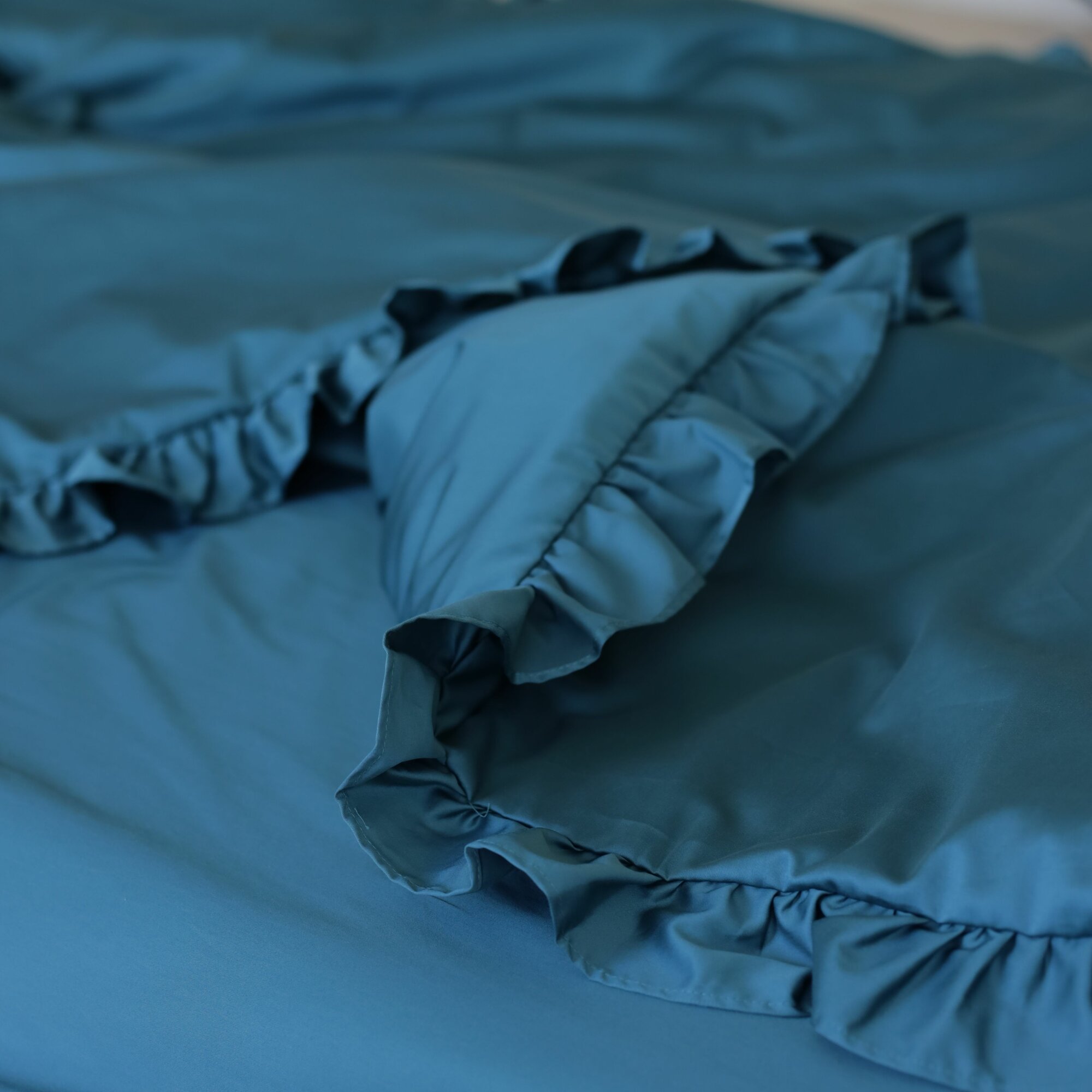 Пододеяльник Go.Love, сатин, размер евро, цвет Изумрудный