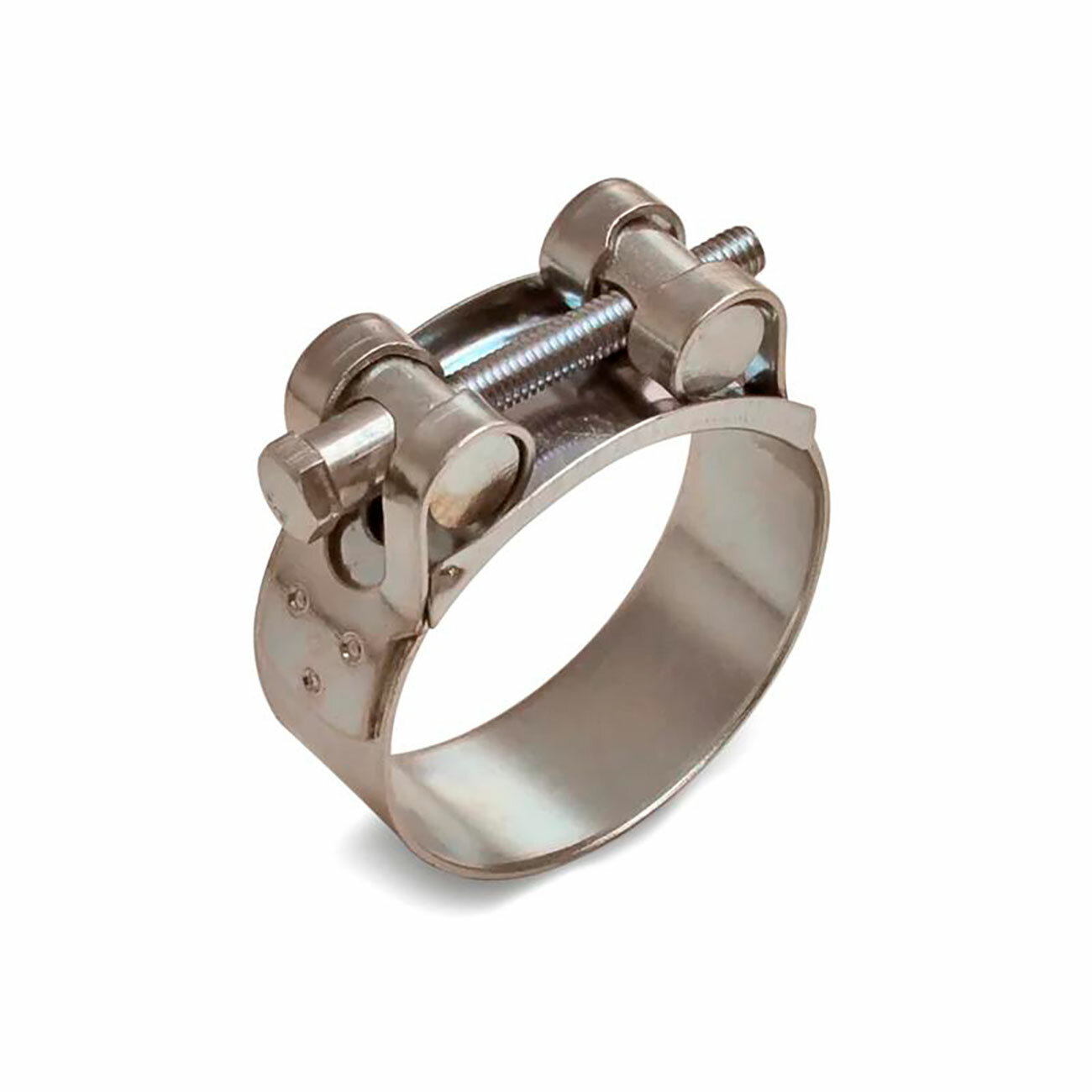 Хомуты силовые ROBUST из нержавеющей стали SR/W2 (d26-28 мм) {80568} (1 шт)