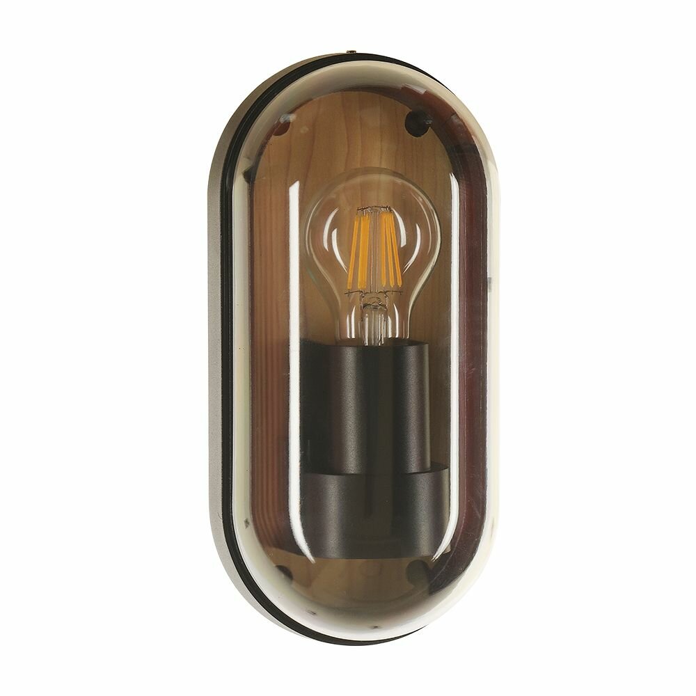 Уличный настенный светильник Arte Lamp Marfik W90xL130xH260 мм E27 цвет коричневый, арт. A2481AL-1BR