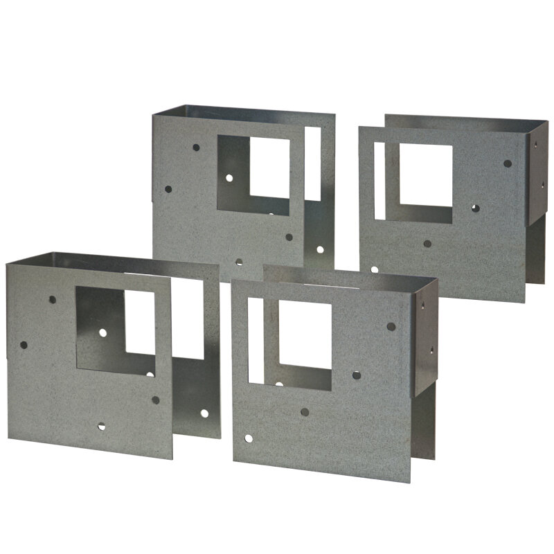 Металлопрокатное изделие из нержавейки. Поленница, дровница уличная для хранения дров.