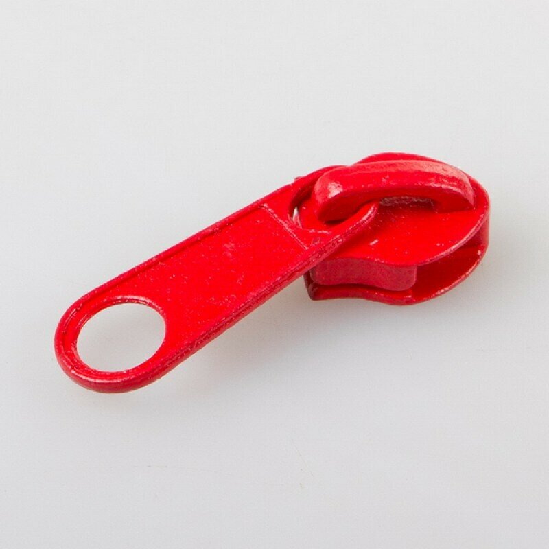 Бегунок для рулонной молнии спираль тип 5 галантерейный (фасовка 10 шт)