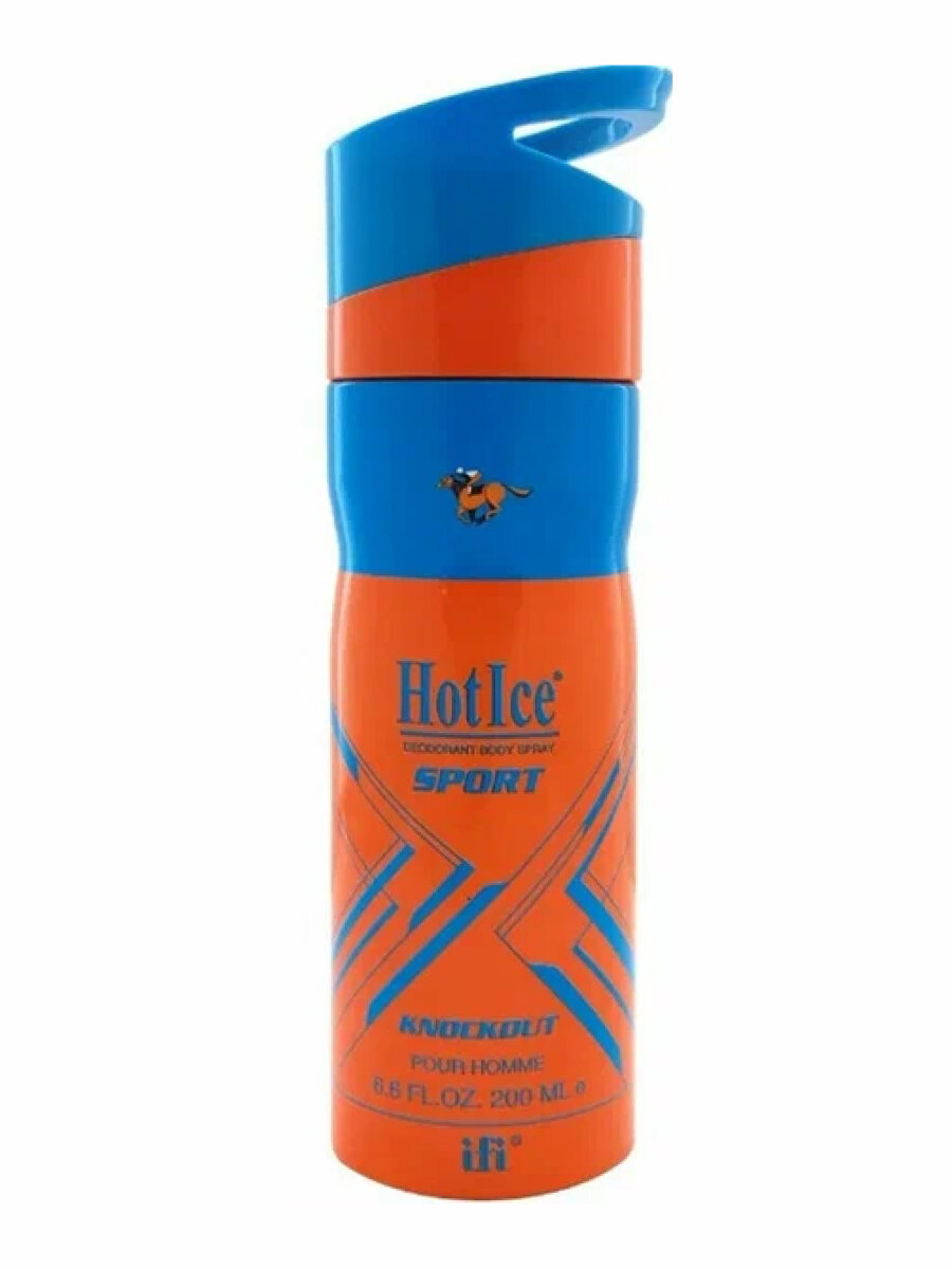 Hot Ice Дезодорант-спрей Sport Knockout 200 мл