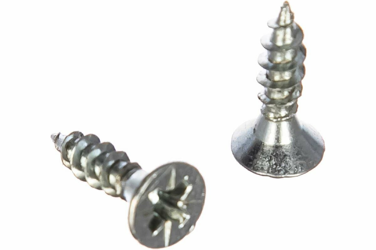 Tech-Krep универсальный саморез 16х4,0 мм оцинкованный 200 шт коробка с окном 102177