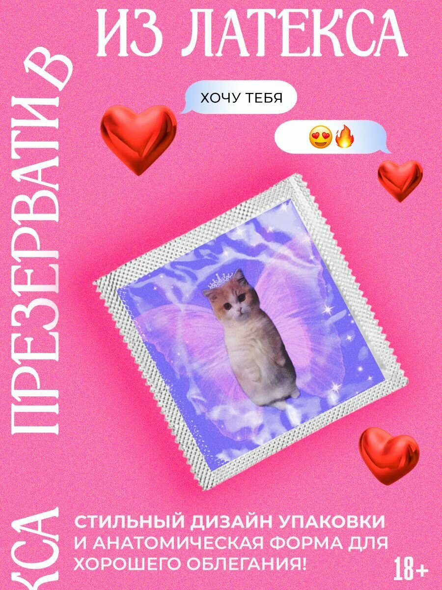 Презервативы, 18+, Котик