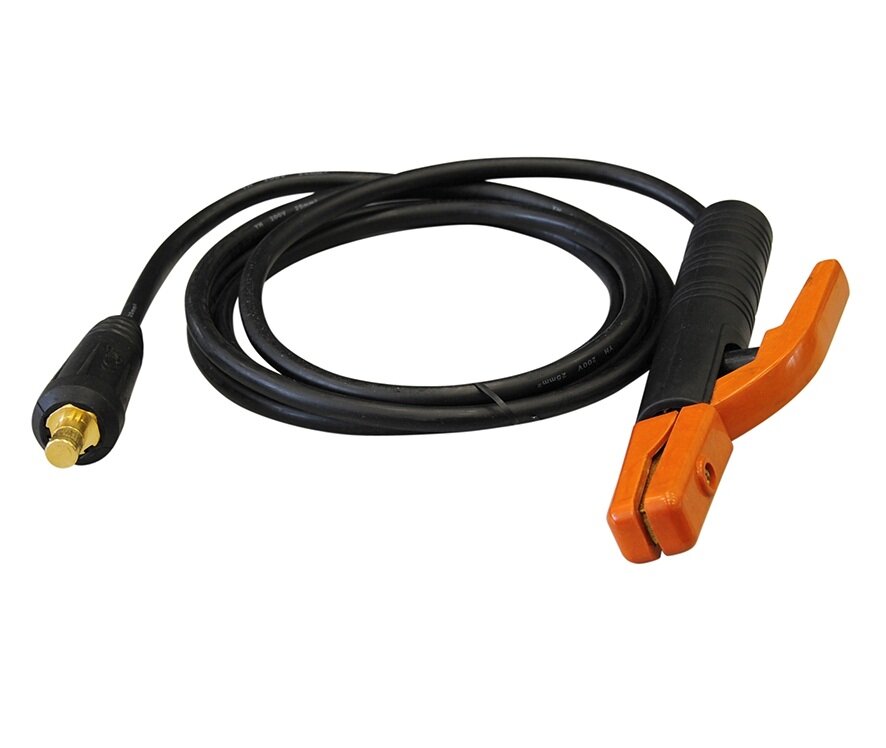 Сварочный кабель 3 метра с электрододержателем Elitech 0606.000200