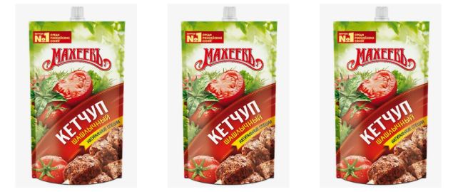 Кетчуп Махеевъ Шашлычный, 300 гр, 3 шт