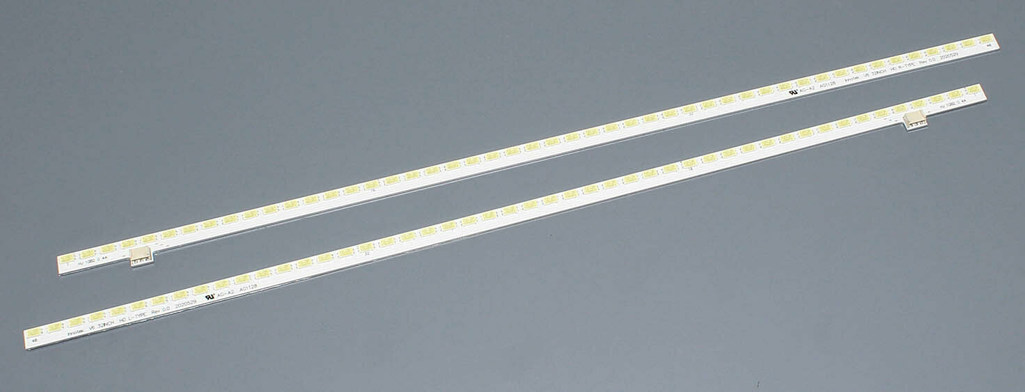 LED подсветка (светодиодная планка) для телевизора TV 32" LG InnoteK V6 32INCH HD, комплект 2 шт